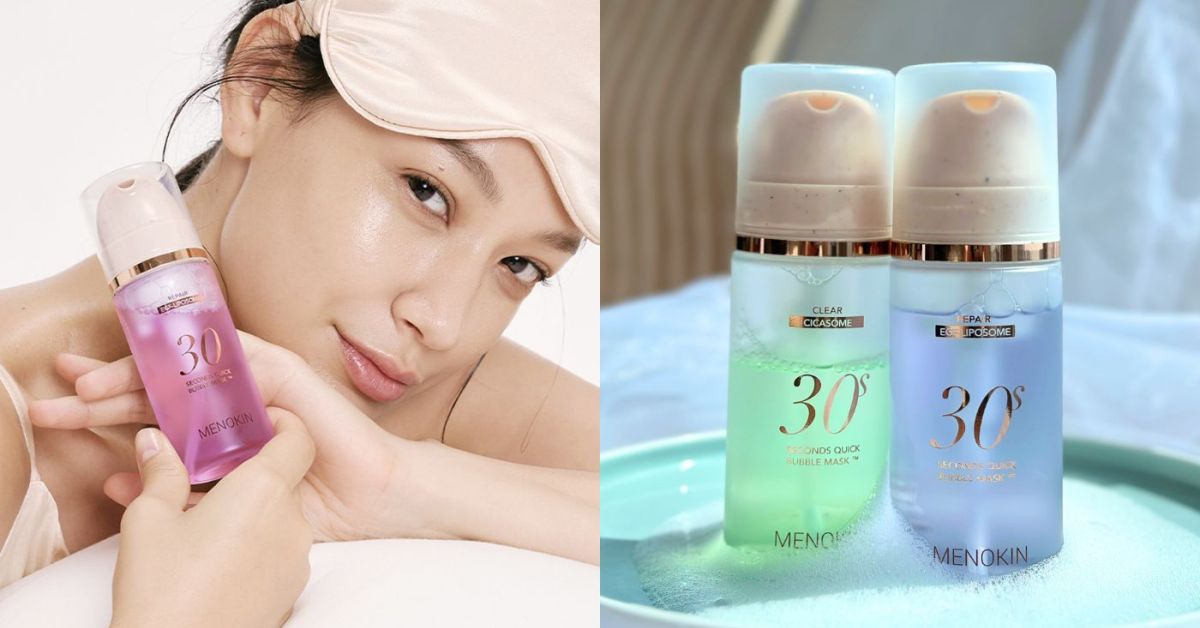 韓國面膜推薦｜全新MENOKIN泡泡面膜登場！修復&舒緩肌膚必備 | Cosmart